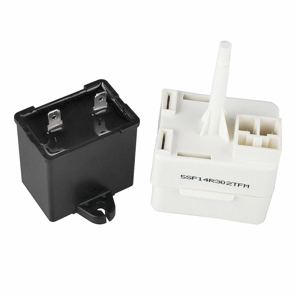 Embraco Refrigerator Compressor Start Relay & Capacitor Fits old 5SP15 ...