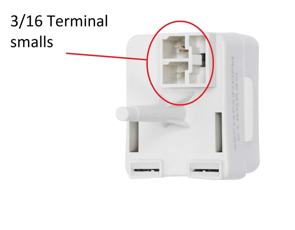 CK910010001 Embraco Refrigerator Compressor Start Relay & Capacitor Fi ...